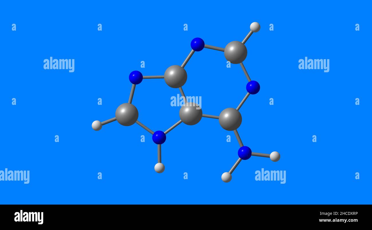 Adenine is a nucleobase, a purine derivative. It is one of the four ...