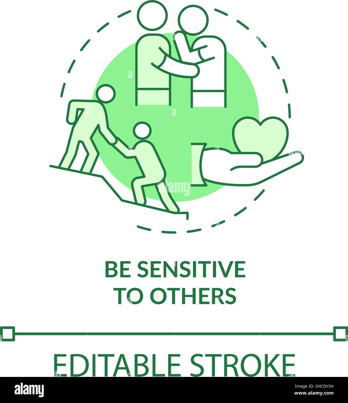 Sensitive group Stock Vector Images - Alamy