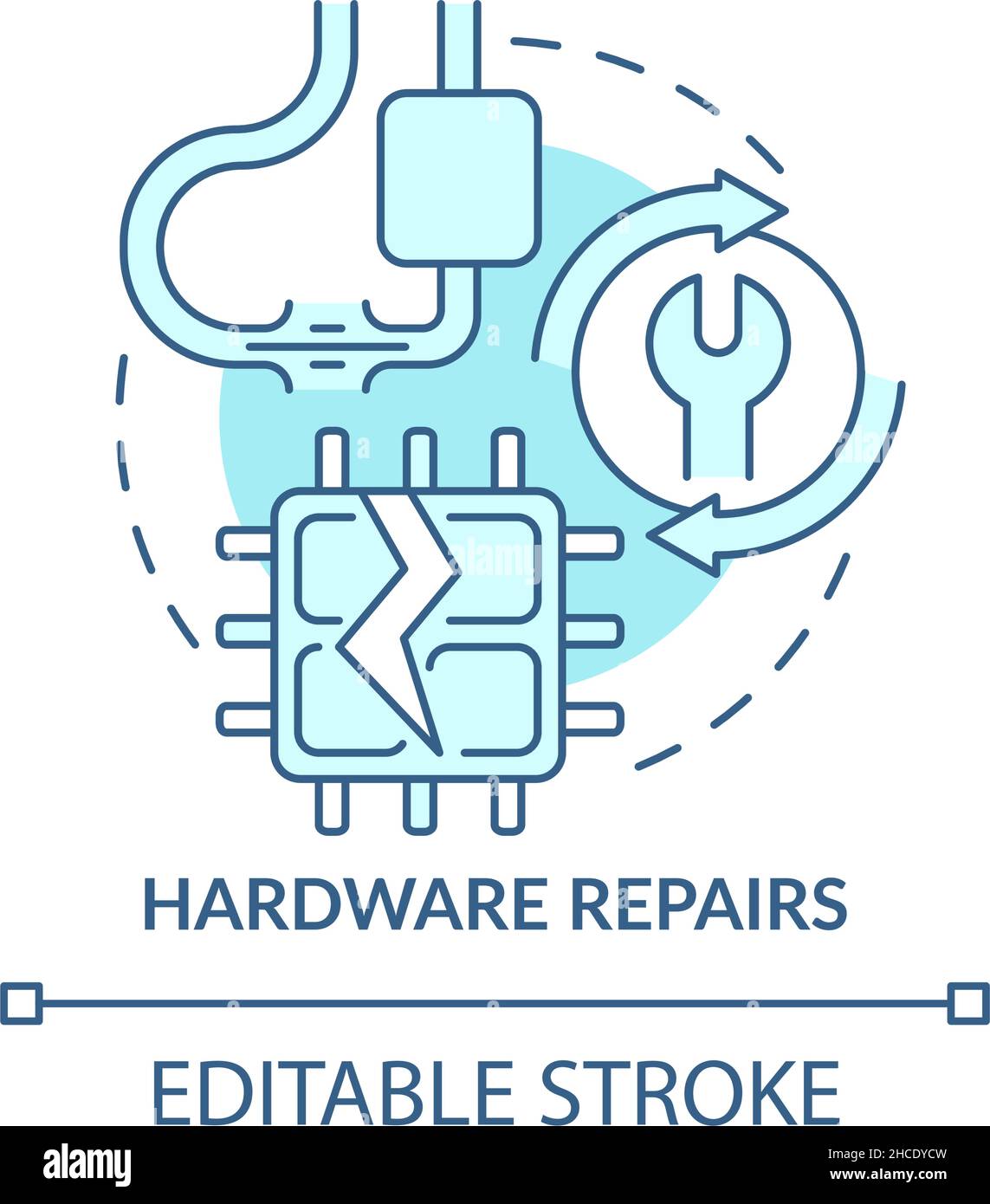 Peripheral breakdown Stock Vector Images - Alamy