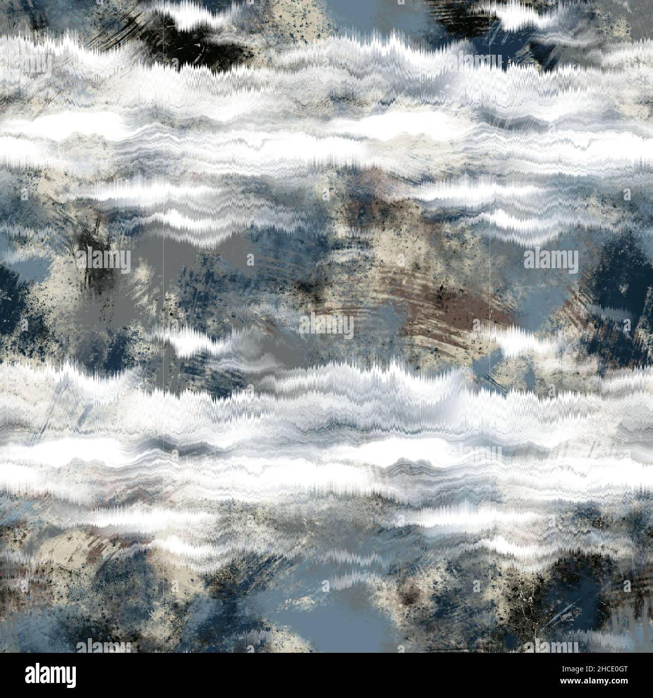 Seamless neutral tan and white distressed grungy motif surface pattern ...