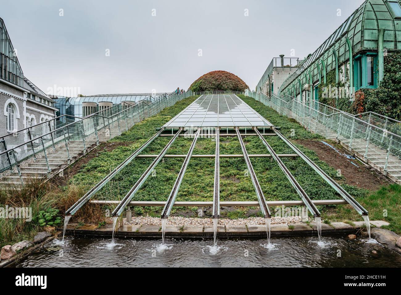 Warsaw,Poland-September 19,2021.Unique University Library Roof Garden ...