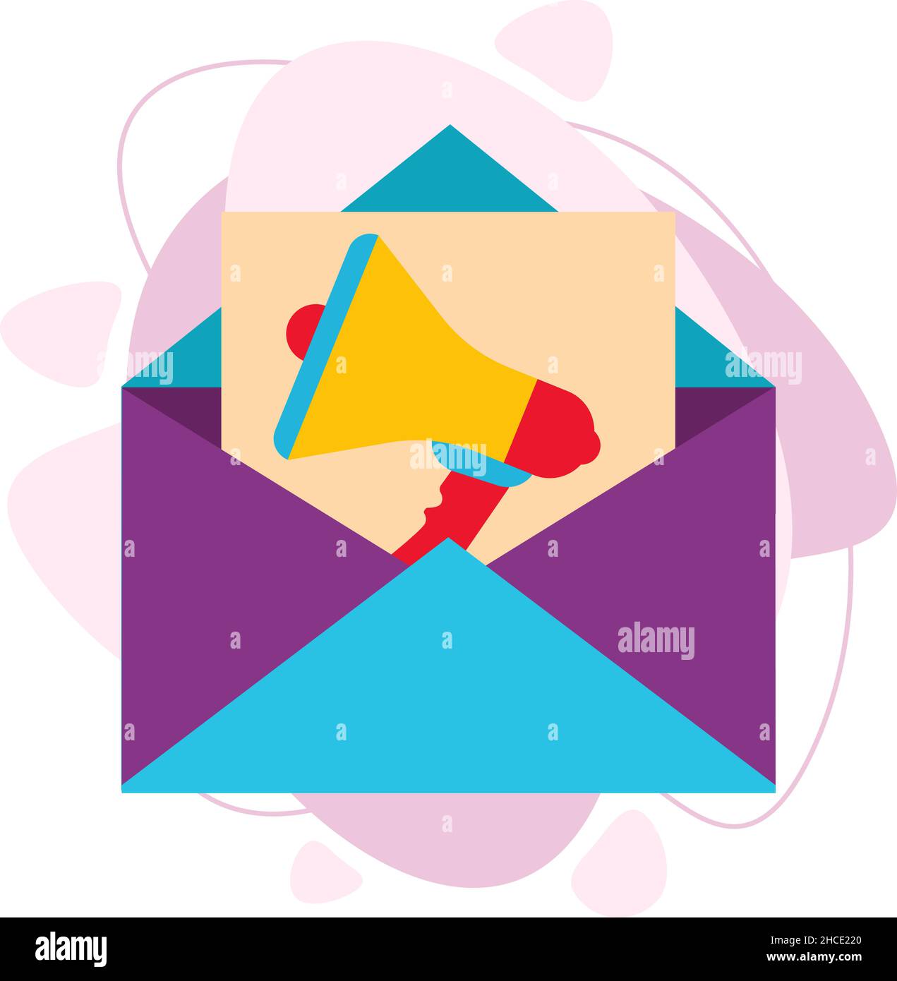 Email marketing icon commercial Stock Vector Images - Alamy