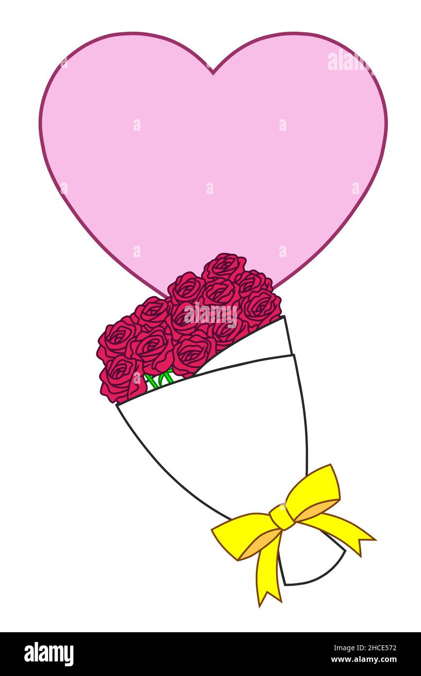 Animated Rose With Heart