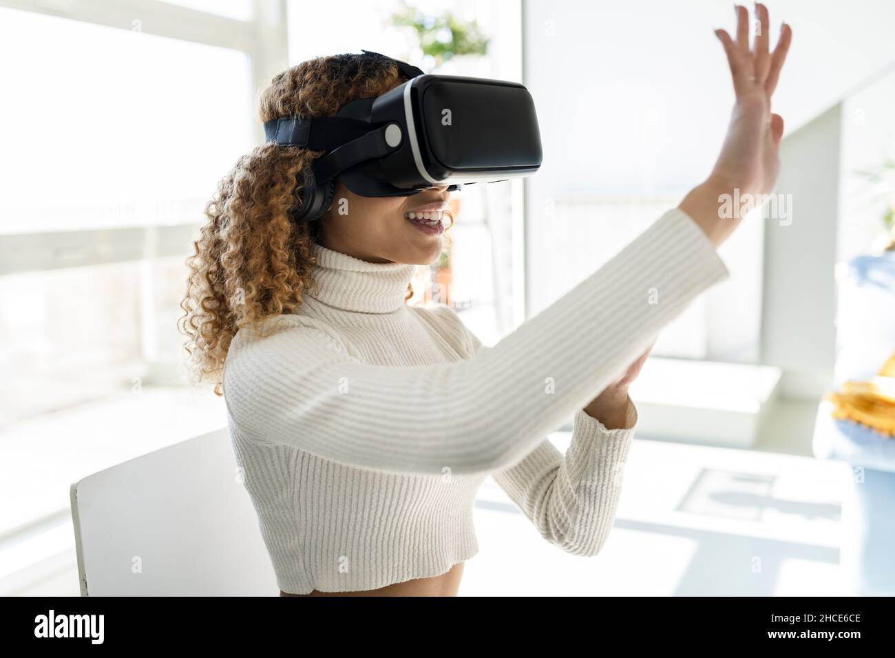 High tech experience hi-res stock photography and images - Alamy