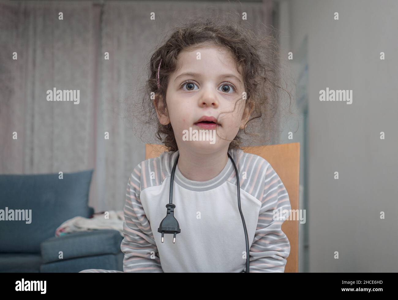 Cable girl hi-res stock photography and images - Alamy