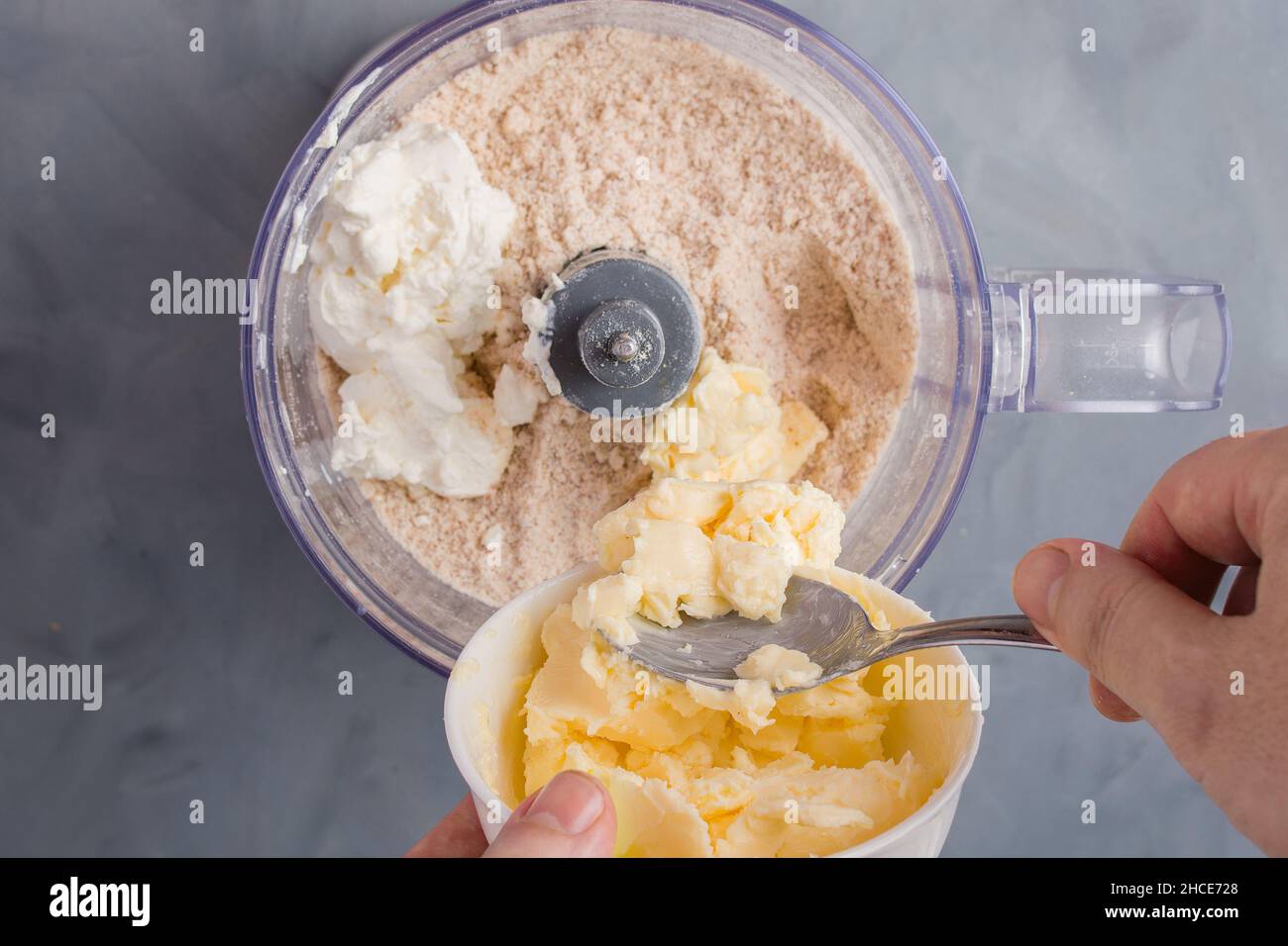 Adding butter hi-res stock photography and images - Alamy
