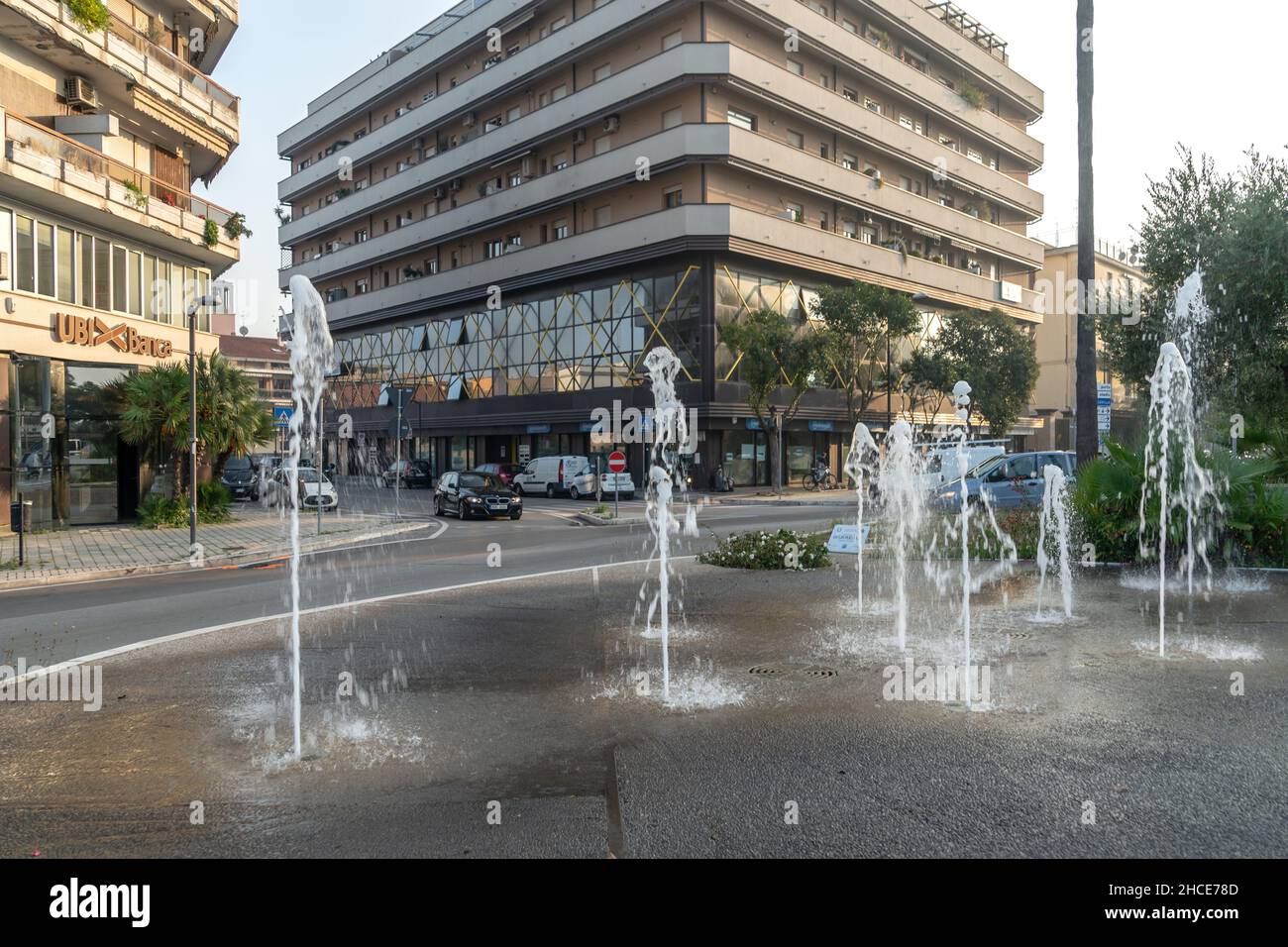 Piazza della Marina square, Pescara, Abruzzo, Italy, Europe Stock Photo ...