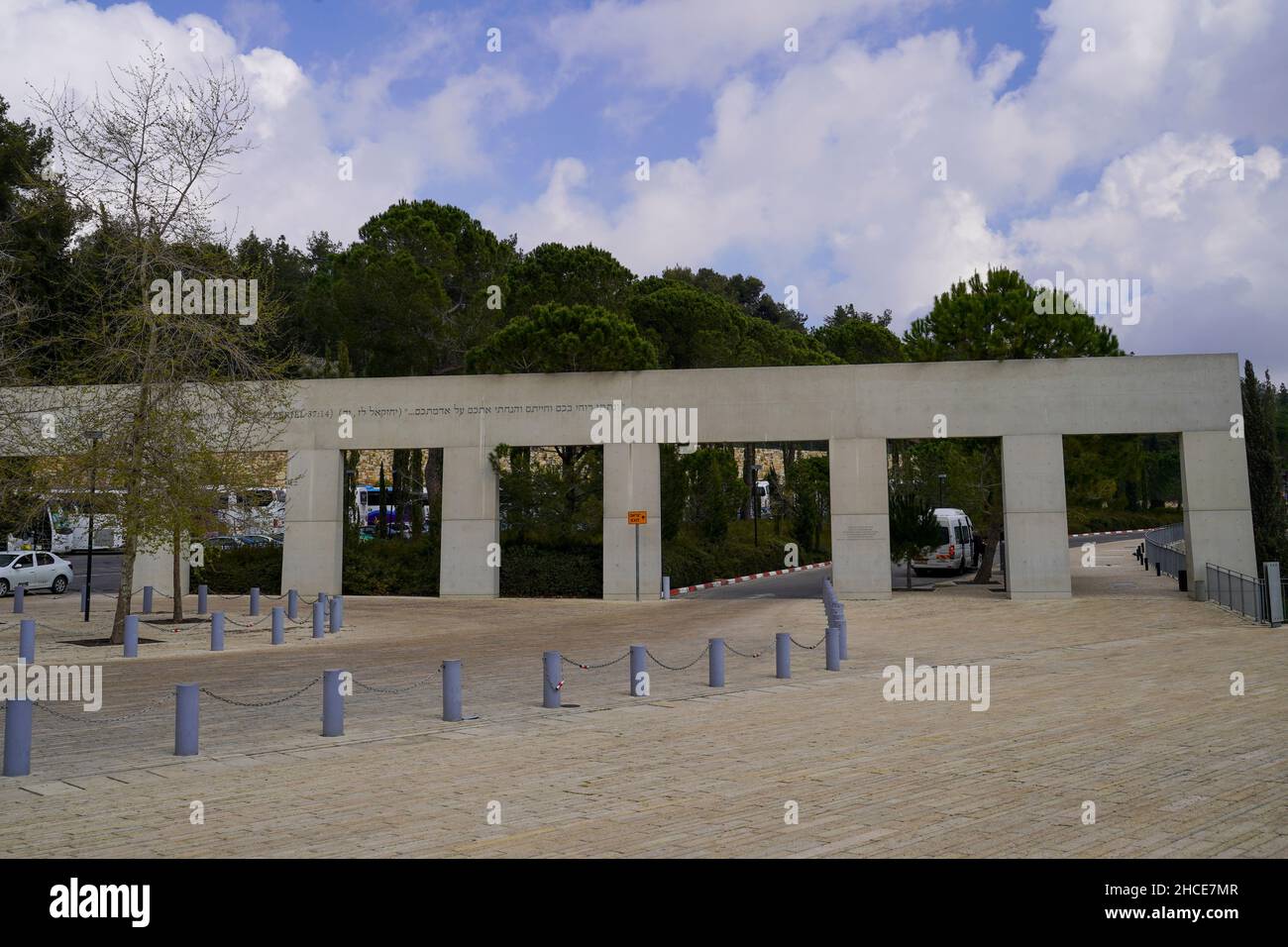 Yad Vashem, Jerusalem, literally, memorial and name, is the memorial to ...