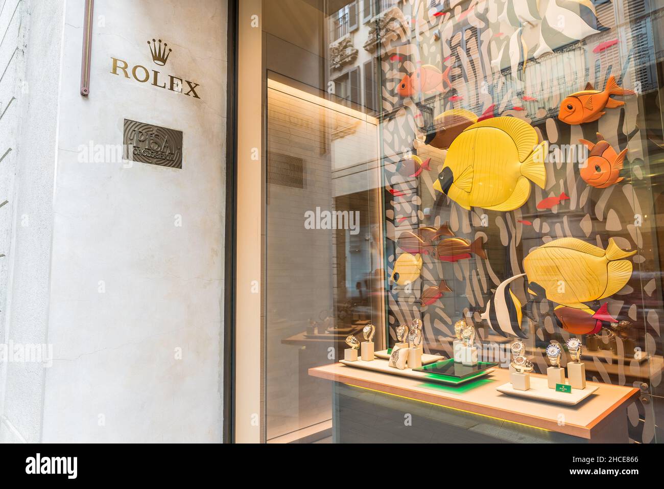 Rolex shop hi-res stock photography and images - Alamy