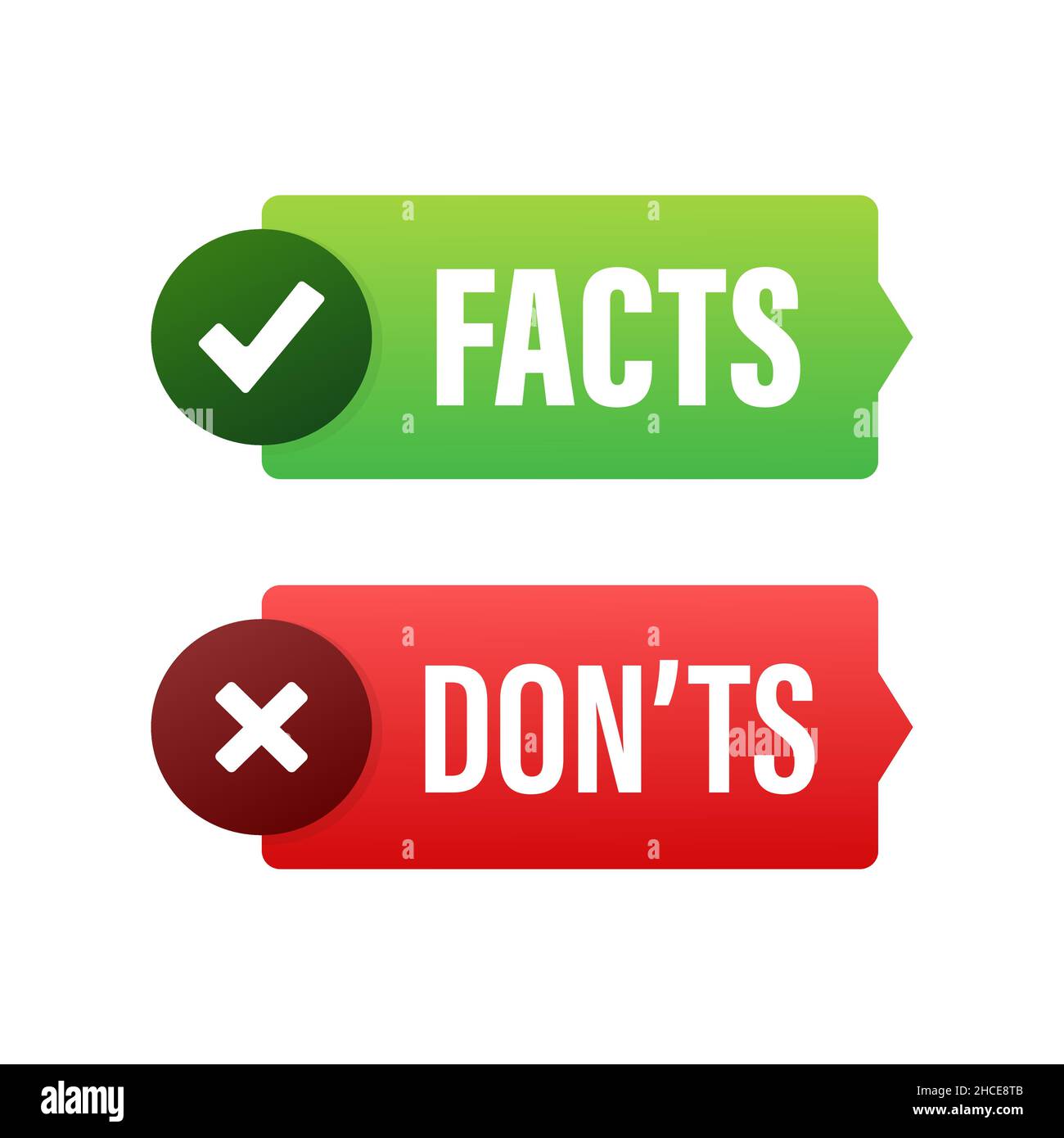 Myths facts. Facts, great design for any purposes. Vector stock ...