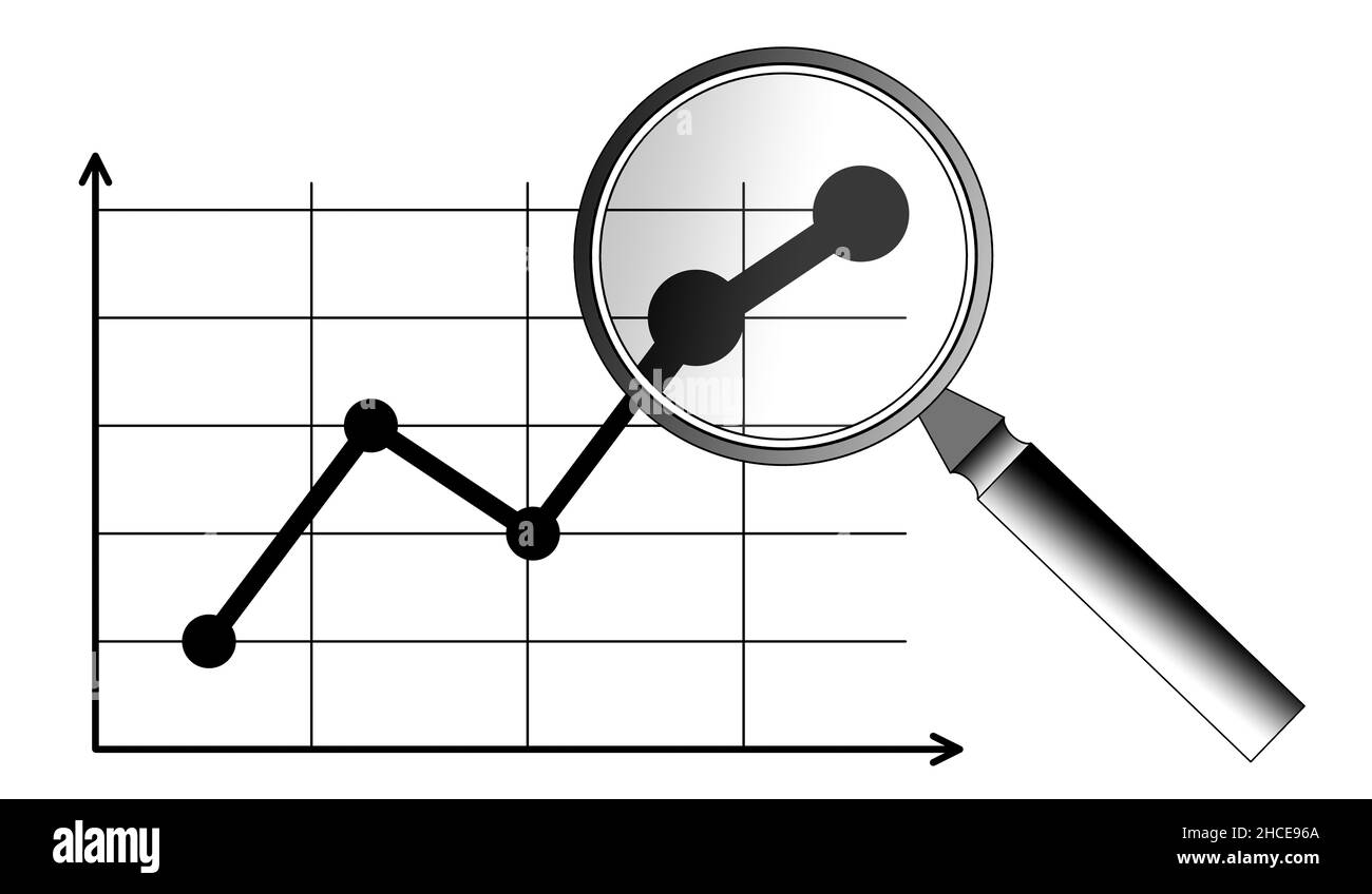 Business analysis concept on white background Stock Photo - Alamy