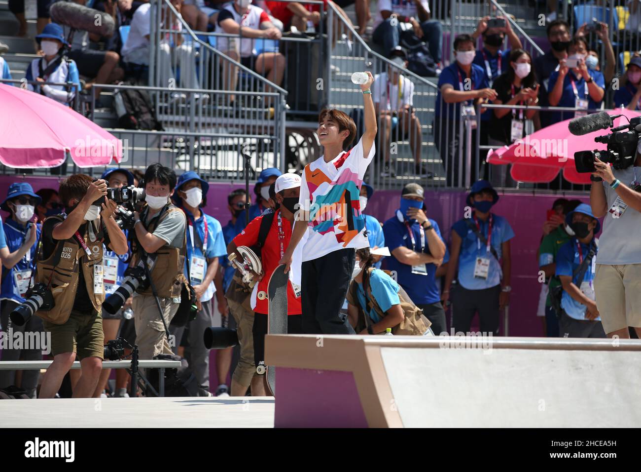 JULY 25th, 2021 - TOKYO, JAPAN: HORIGOME Yuto of Japan reacts during ...
