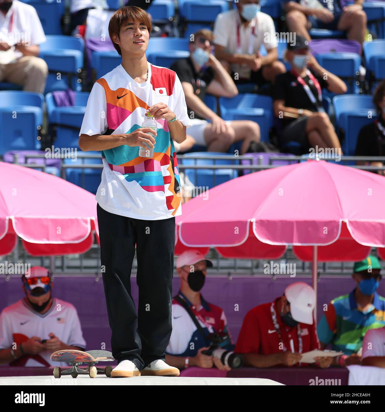 JULY 25th, 2021 - TOKYO, JAPAN: HORIGOME Yuto of Japan reacts during ...