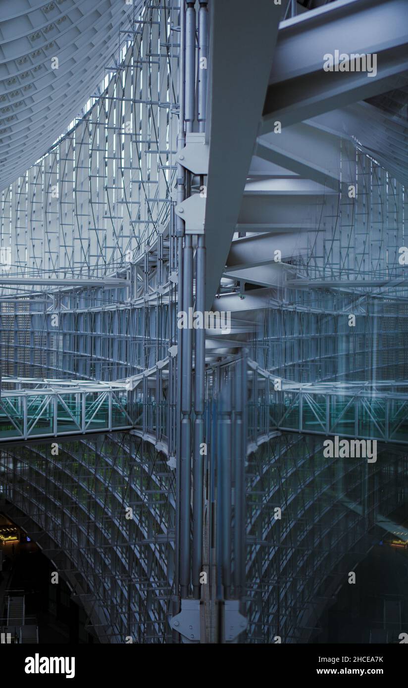Futuristic building interior hi-res stock photography and images - Alamy