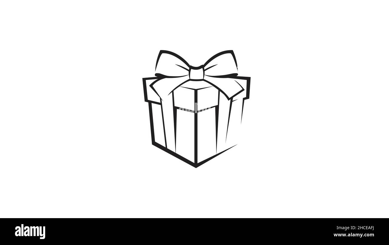 Creative Gift Box Abstract logo Symbol Vector Stock Vector Image & Art ...