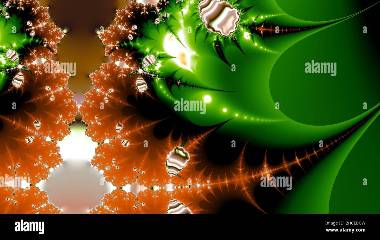 A beautiful illustration with colorful patterns Stock Photo - Alamy