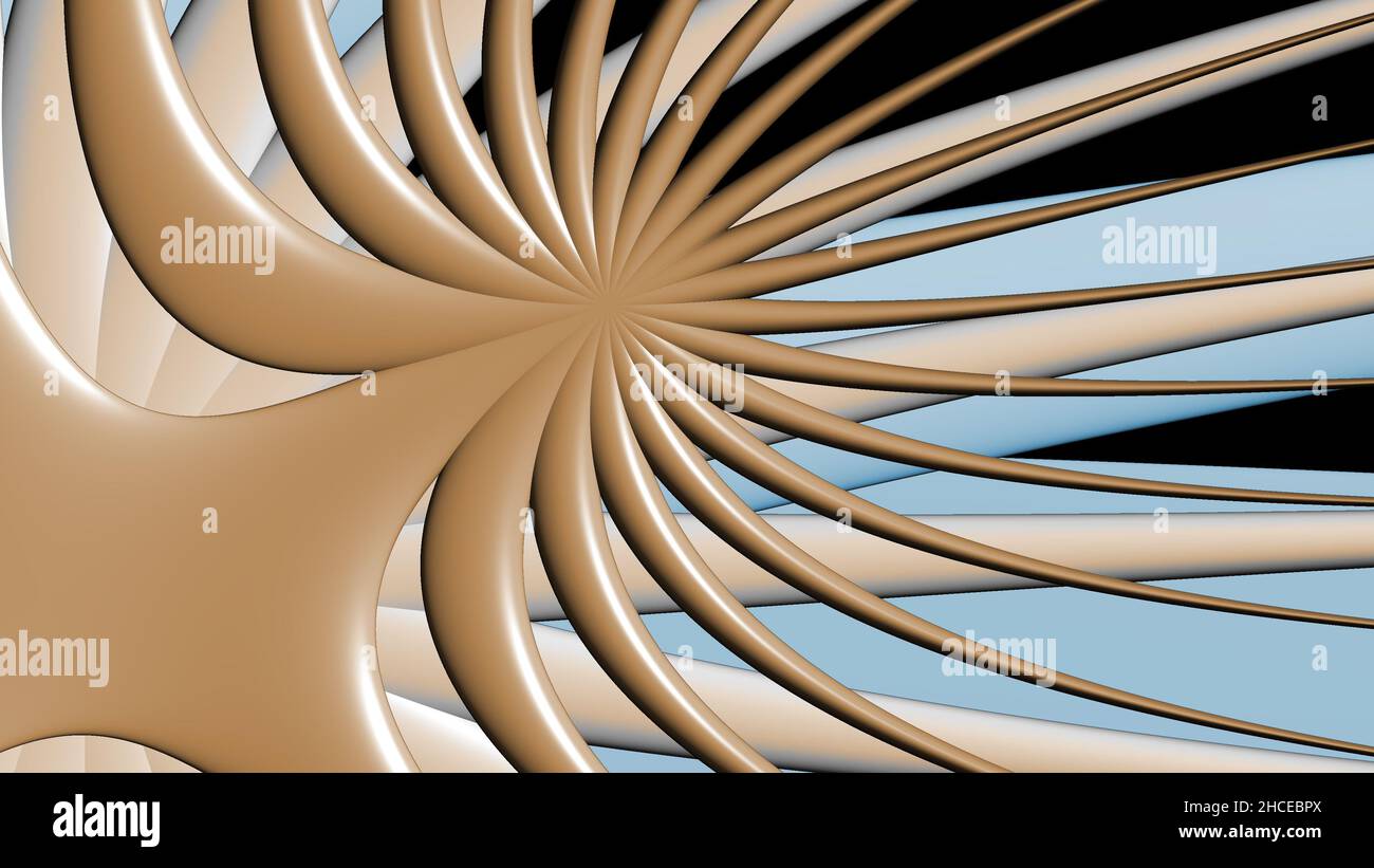 A beautiful illustration with cream patterns Stock Photo - Alamy