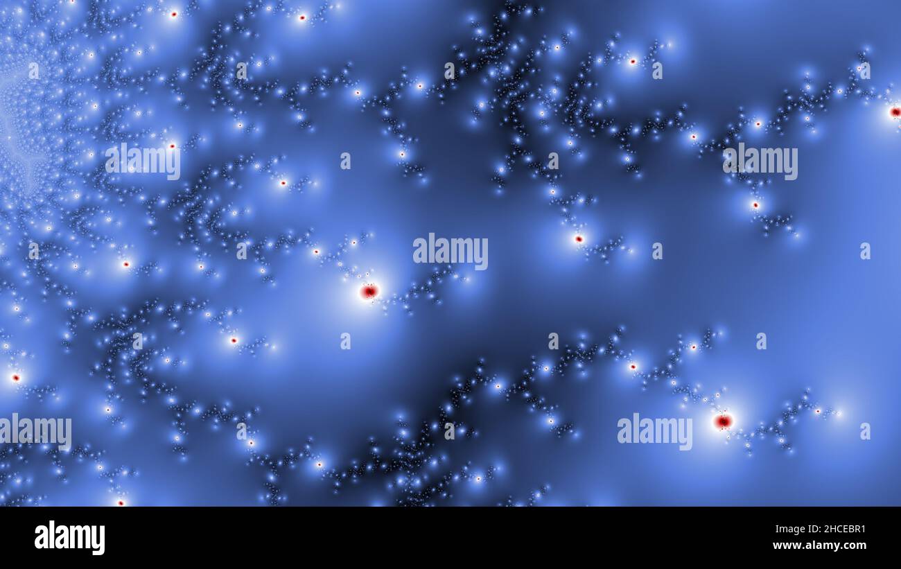 A beautiful illustration with light blue patterns Stock Photo - Alamy