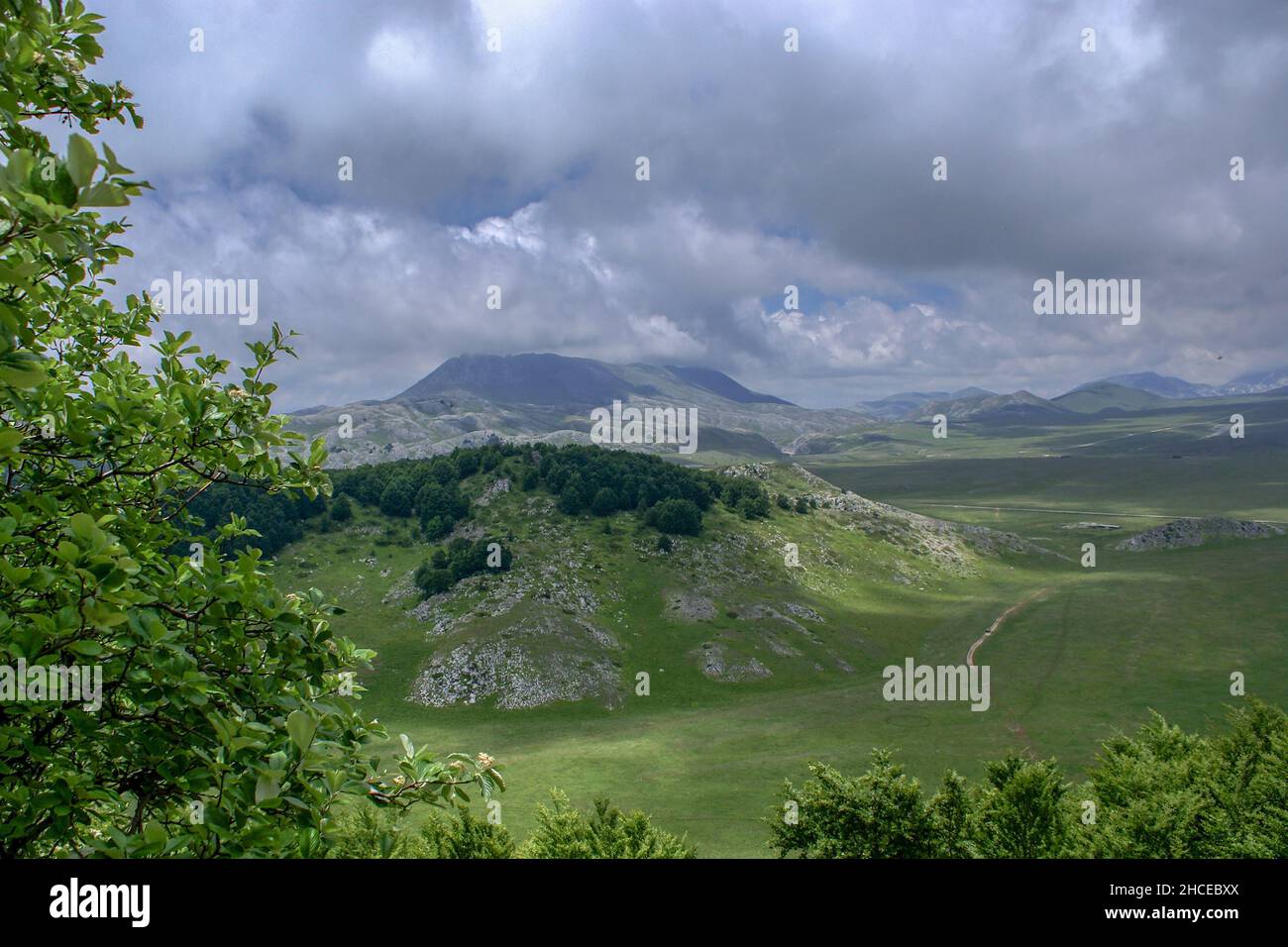 Gran Sasso National Park, View of Campo Imperatore, L’Aquila, Abruzzo ...