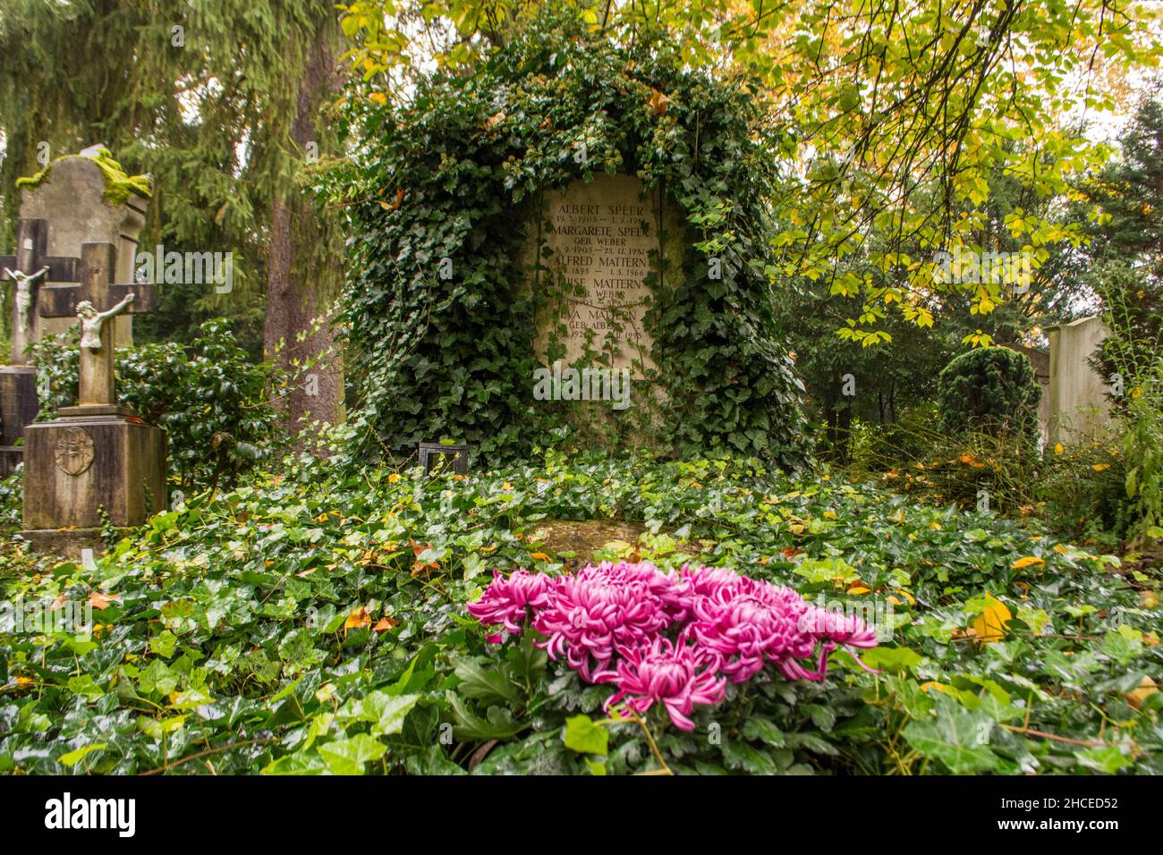 Albert Speer grave in Heidelberg, Germany Stock Photo - Alamy