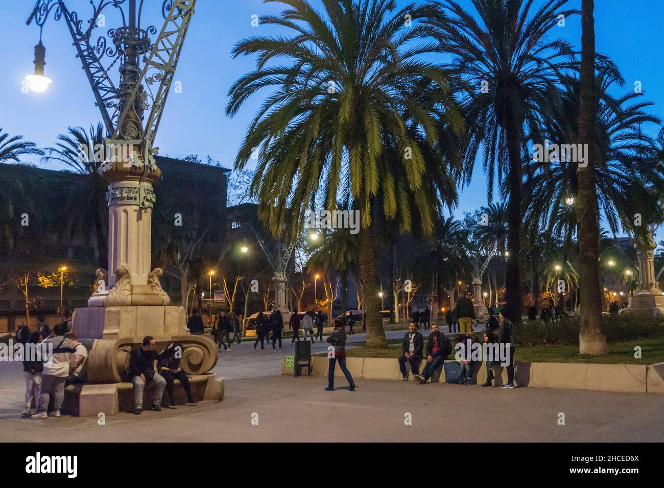 Lluis companys street hi-res stock photography and images - Alamy