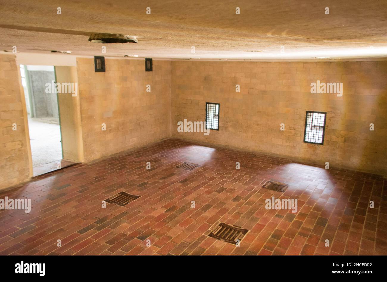 Gas chamber in Nazi concentration camp, Dachau, Germany Stock Photo - Alamy