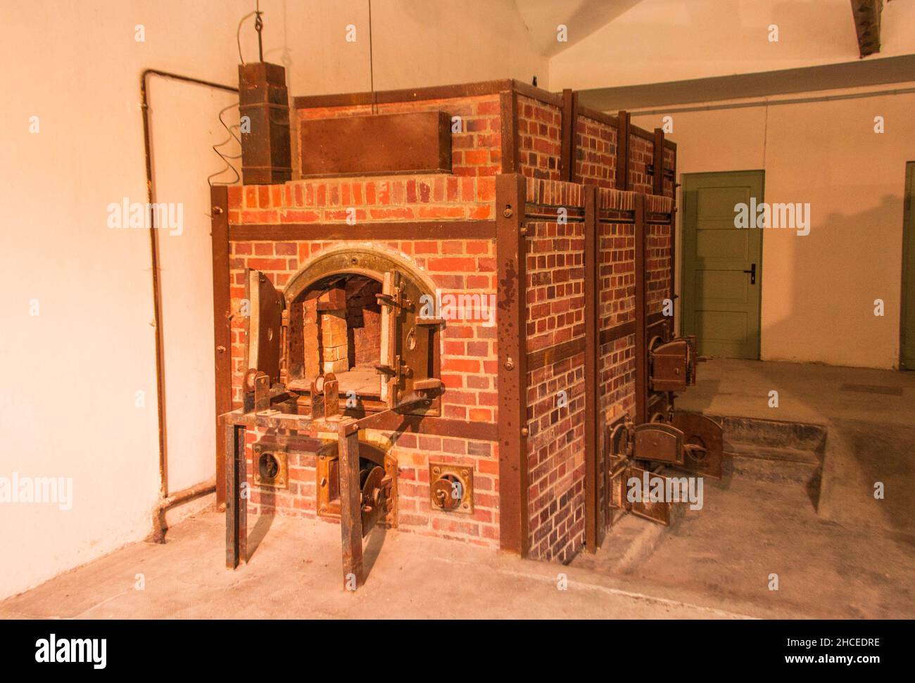 Crematorium, Nazi concentration camp, Dachau, Germany Stock Photo - Alamy
