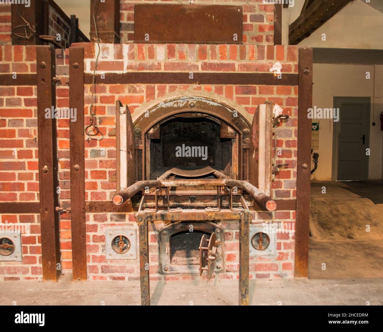 Crematorium, Nazi concentration camp, Dachau, Germany Stock Photo - Alamy