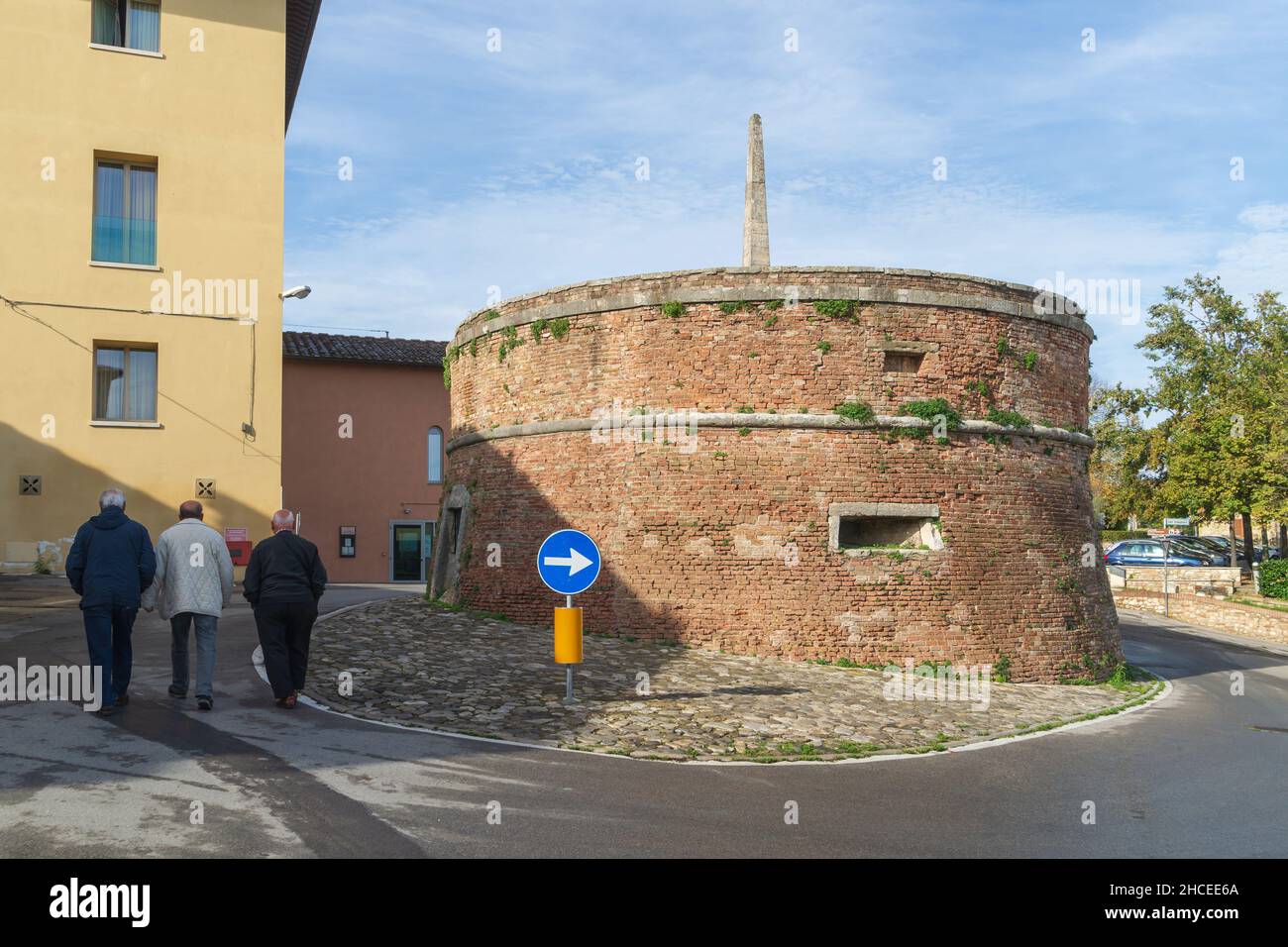 Via della Porta Vecchia street, View of Ancient Cistern, Village, Colle ...