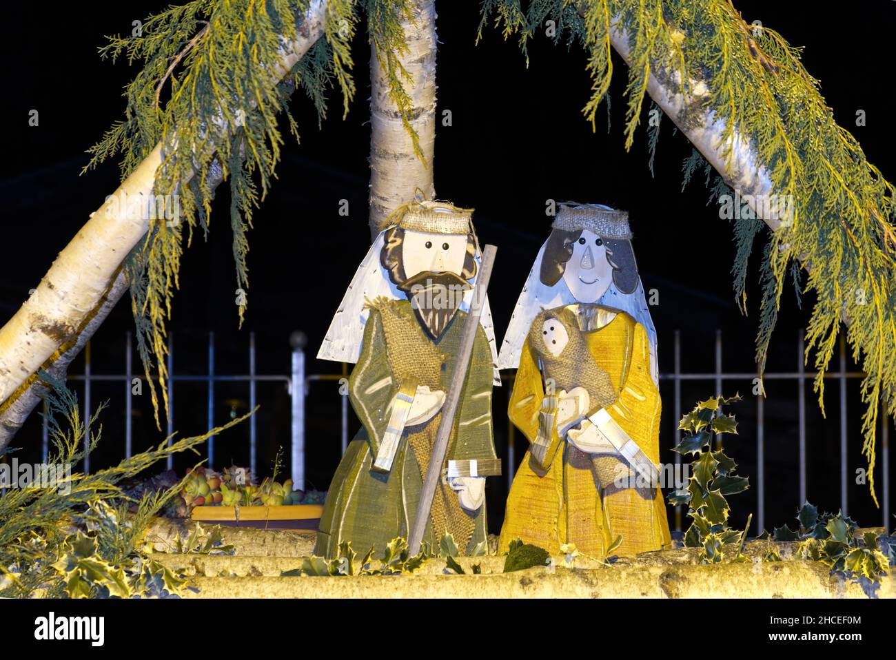 Nativity story manger hi-res stock photography and images - Alamy