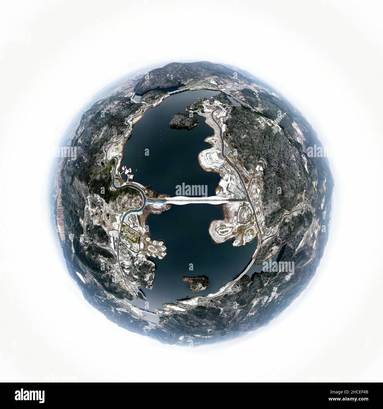 Aerial panoramic Cut Out Stock Images & Pictures - Alamy