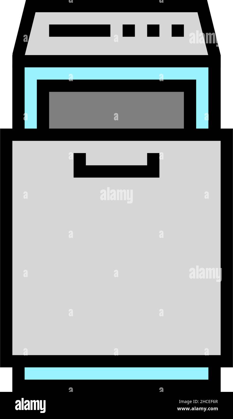 trash compactor color icon vector illustration Stock Vector Image & Art ...