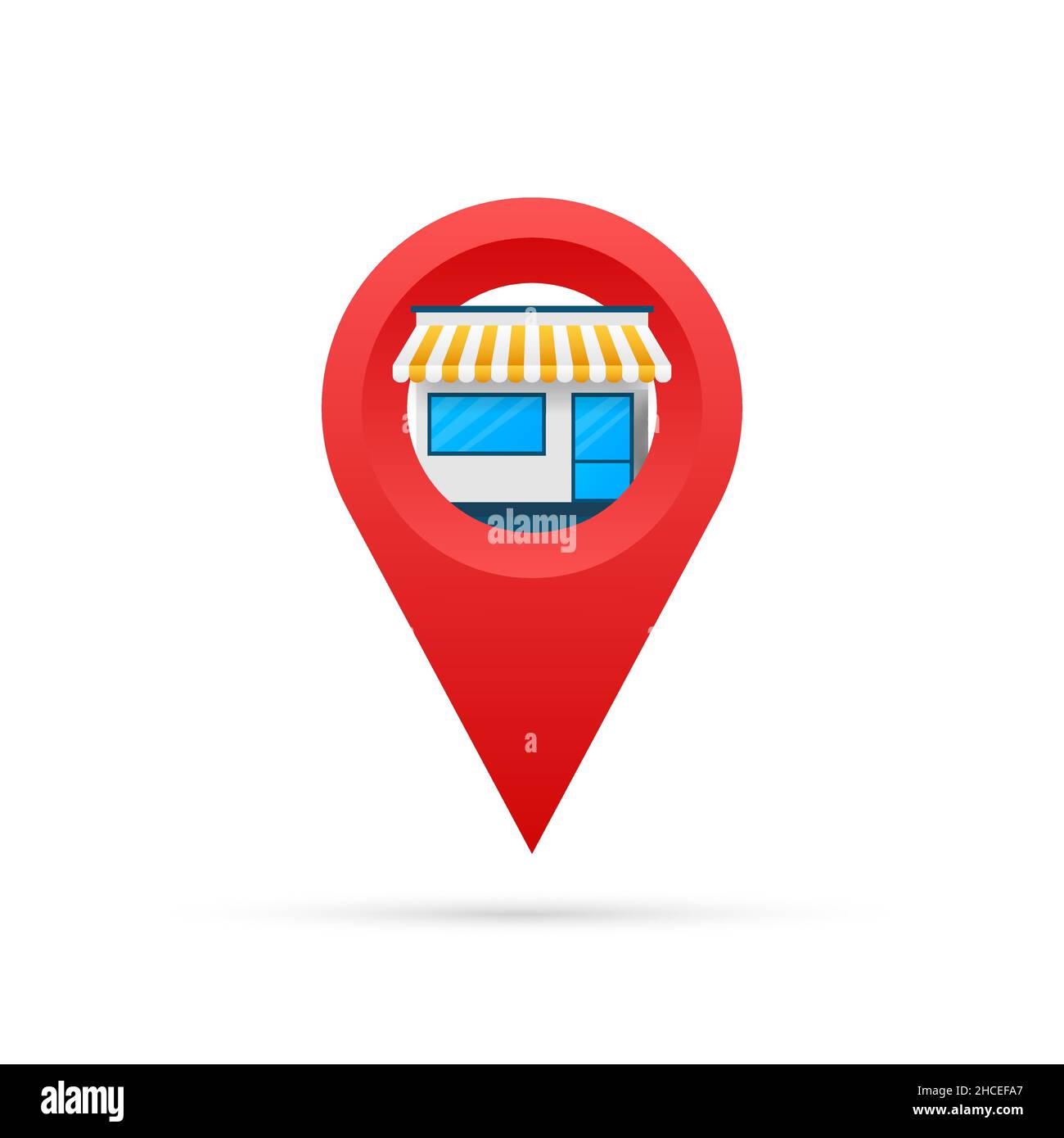 Map pin place marker. Location vector icon. Pin point icon. Vector logo ...