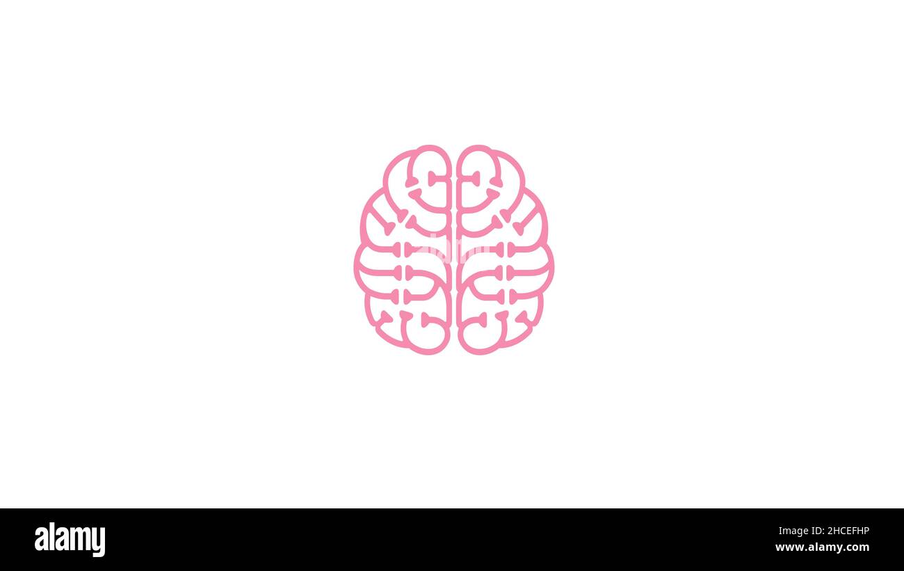 Creative Smart Brain Tech Logo Design Illustration Stock Vector Image ...