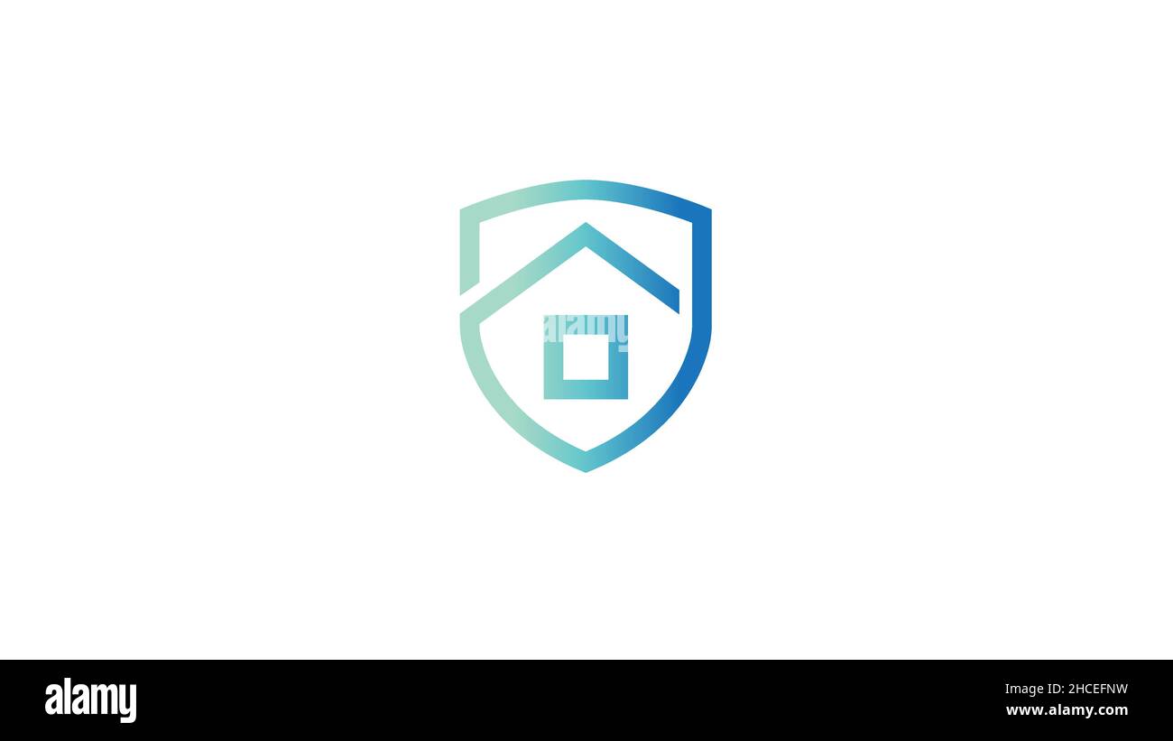 Creative Shield House Logo Symbol Design Vector Stock Vector Image & Art - Alamy