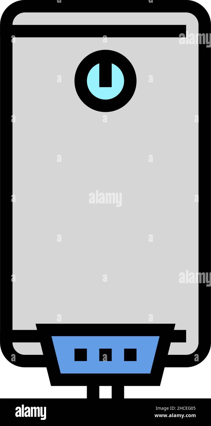 water heater color icon vector illustration Stock Vector Image & Art ...