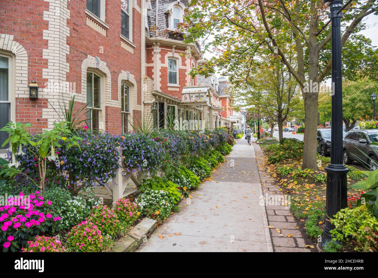 Downtown brick buildings hi-res stock photography and images - Alamy