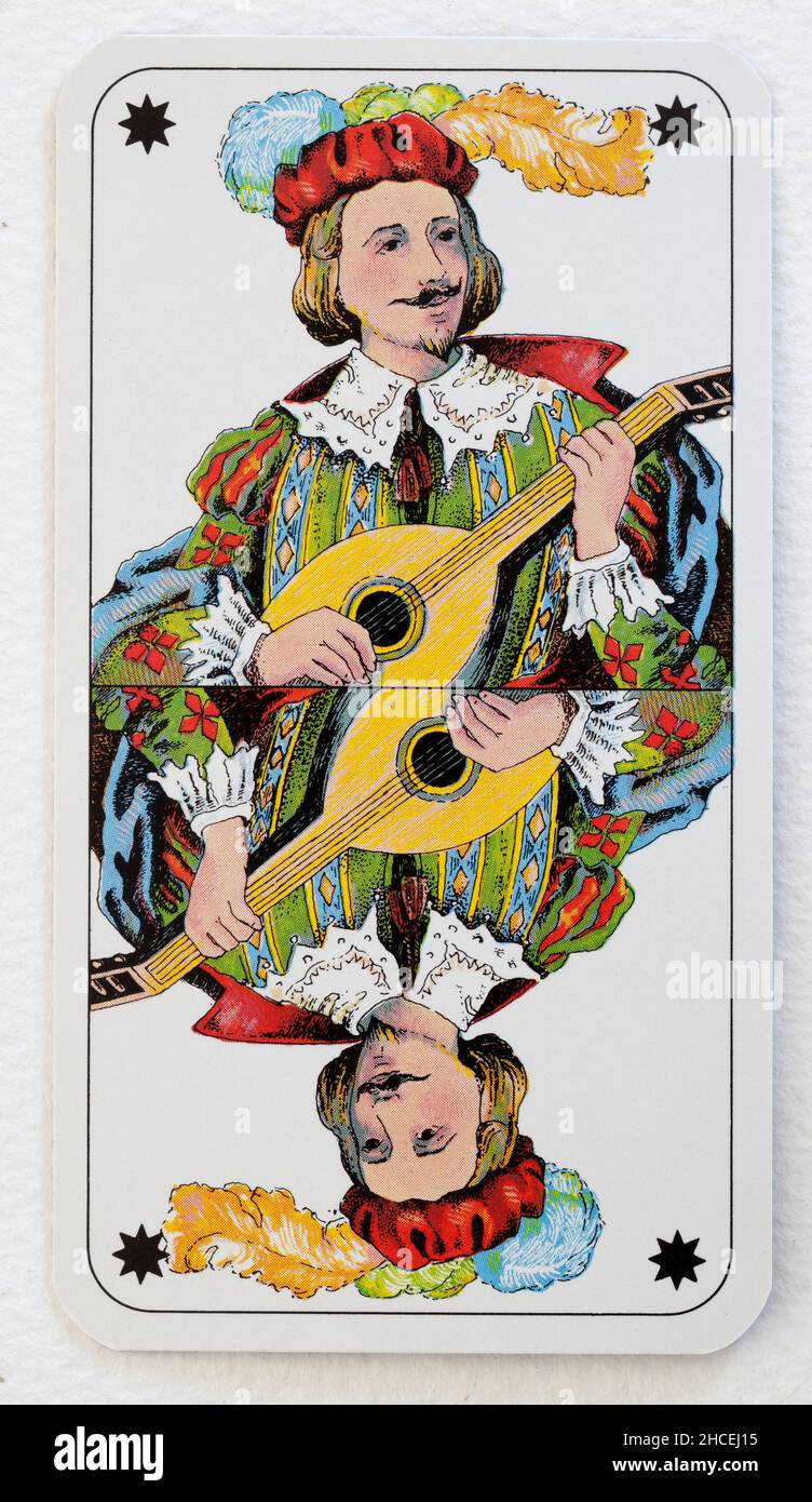 Carta Mundi Tarot Playing Cards Stock Photo - Alamy