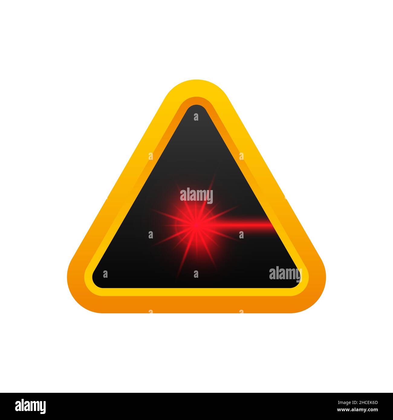 Eye with laser beam Cut Out Stock Images & Pictures - Alamy