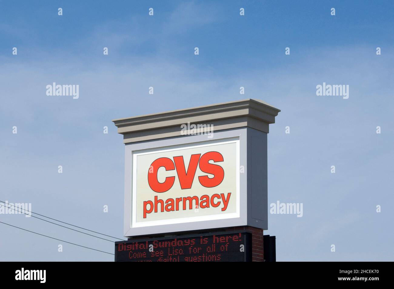 CVS pharmacy sign Stock Photo - Alamy
