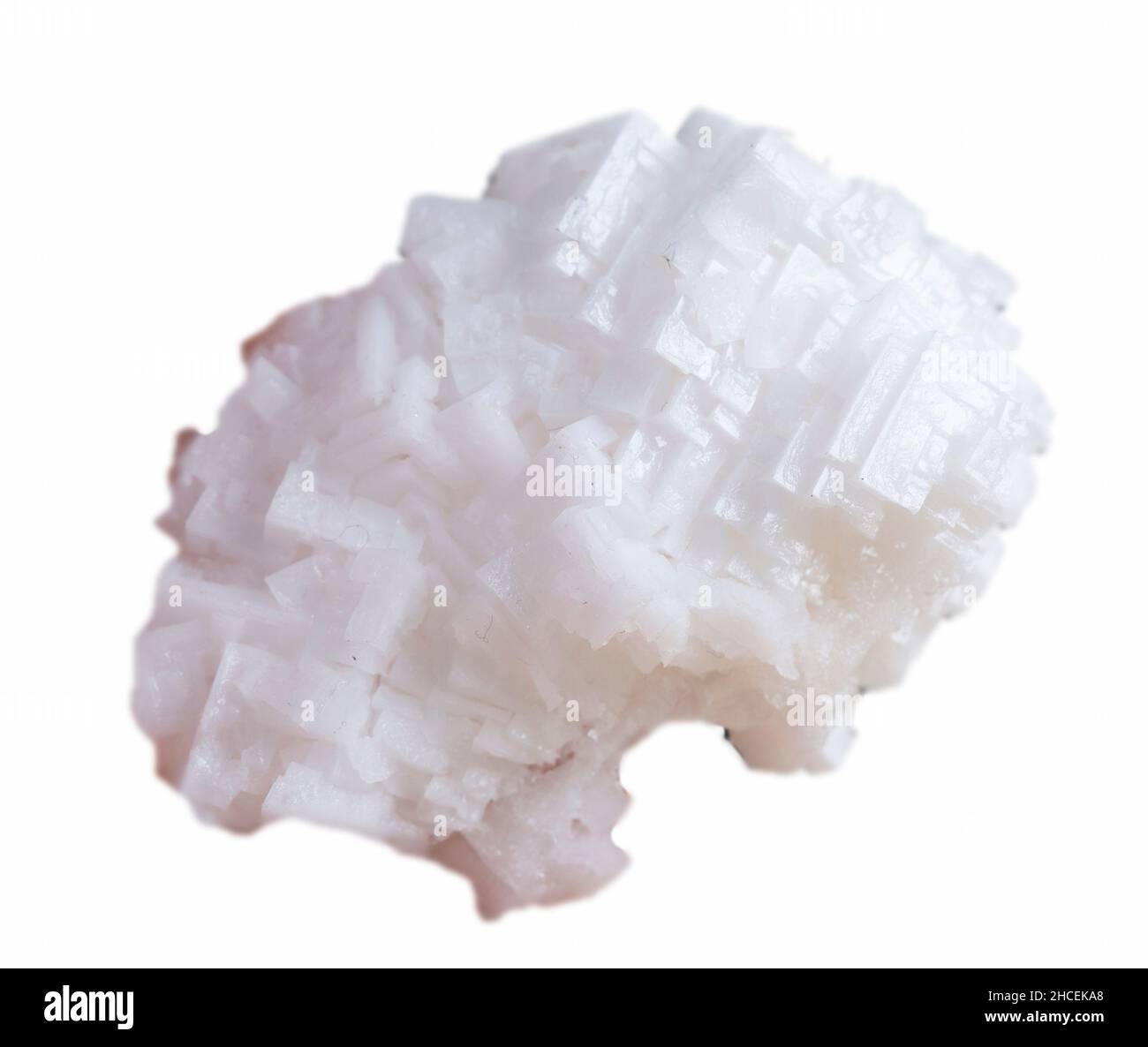 Halite crystal structure Cut Out Stock Images & Pictures - Alamy