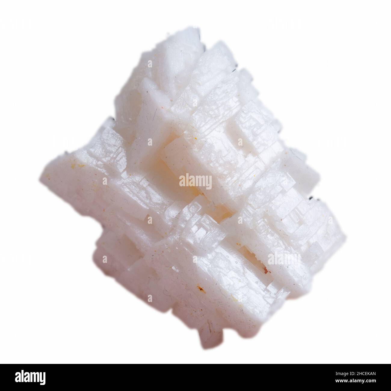 Halite crystal structure Cut Out Stock Images & Pictures - Alamy