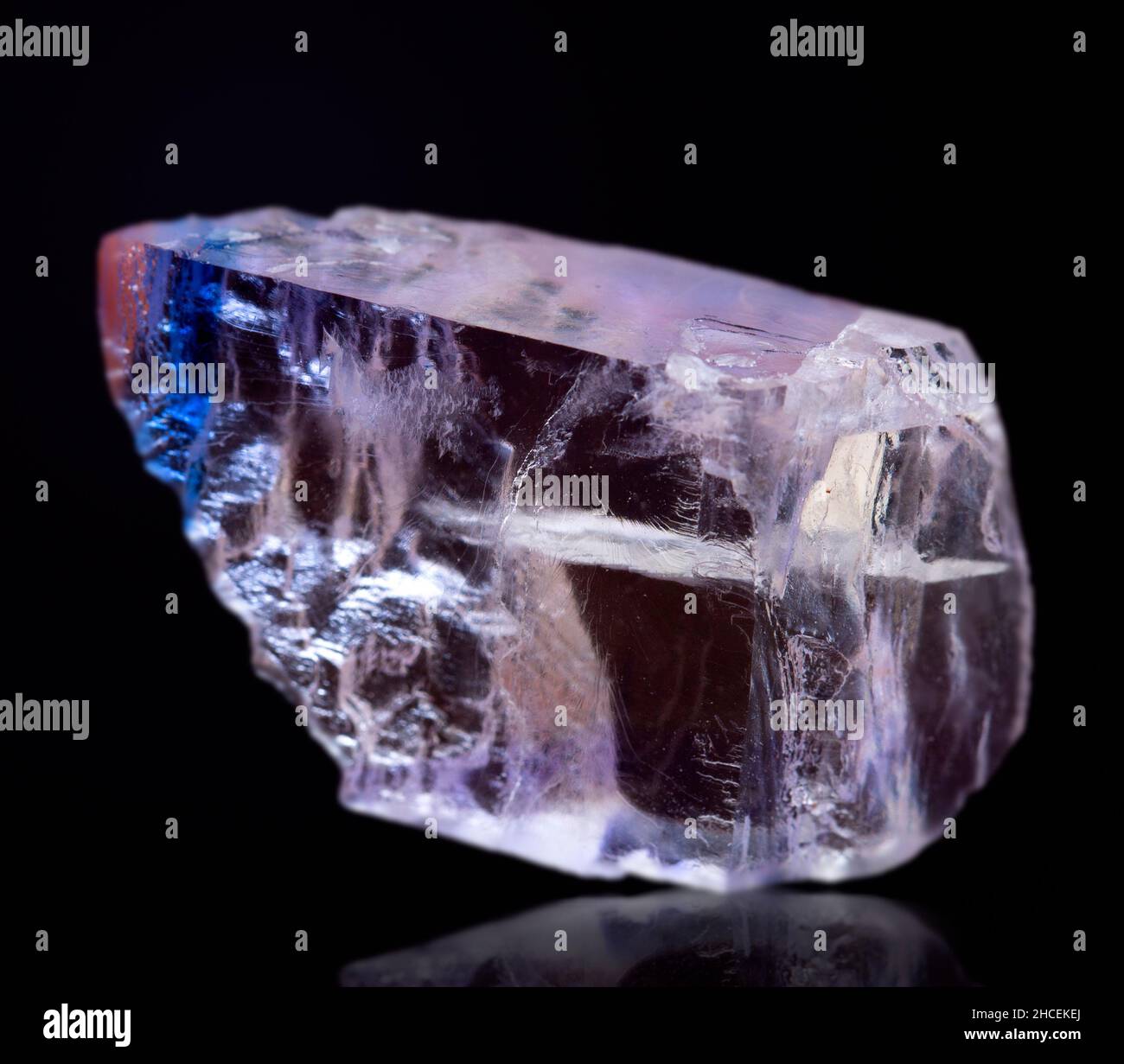 halite mineral specimen stone rock geology gem crystal Stock Photo - Alamy