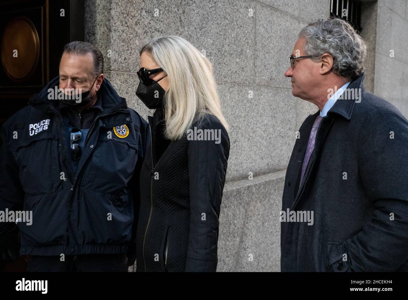 (L-R) Defense attorneys Laura Menninger and Jeffrey Pagliuca arrive at ...