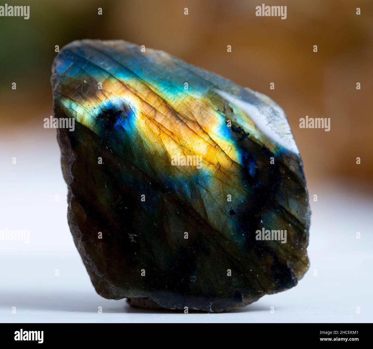 labradorite mineral specimen stone rock geology gem crystal Stock Photo ...