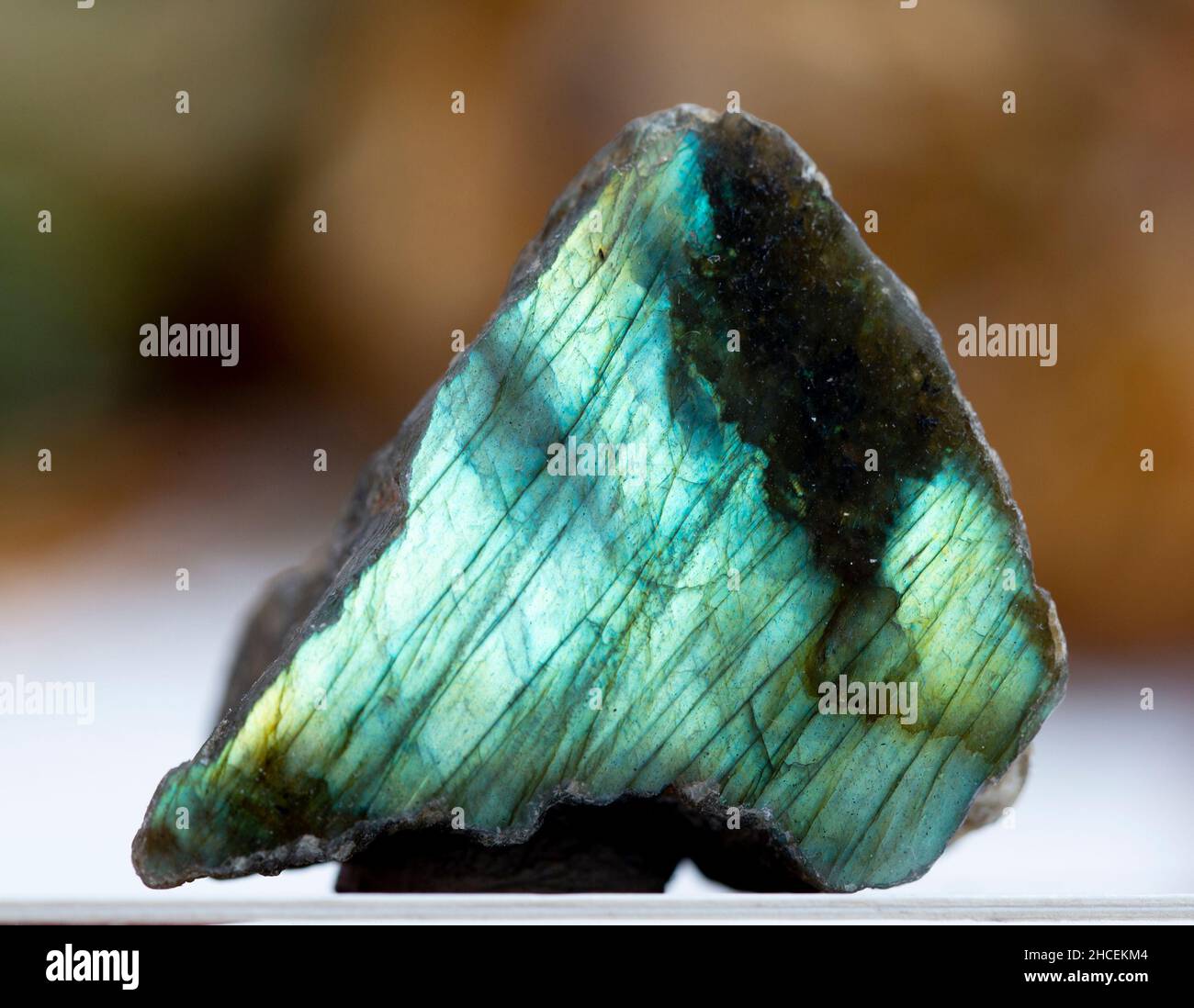 labradorite mineral specimen stone rock geology gem crystal Stock Photo ...