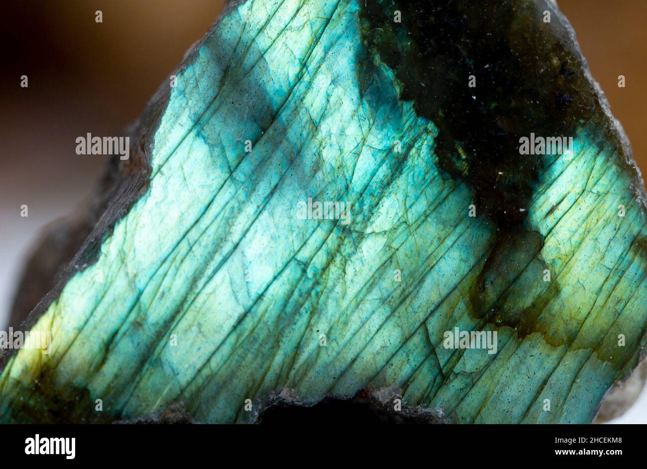 labradorite mineral specimen stone rock geology gem crystal Stock Photo ...
