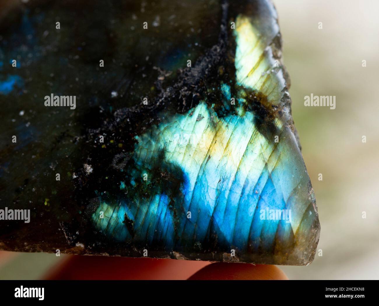 labradorite mineral specimen stone rock geology gem crystal Stock Photo ...