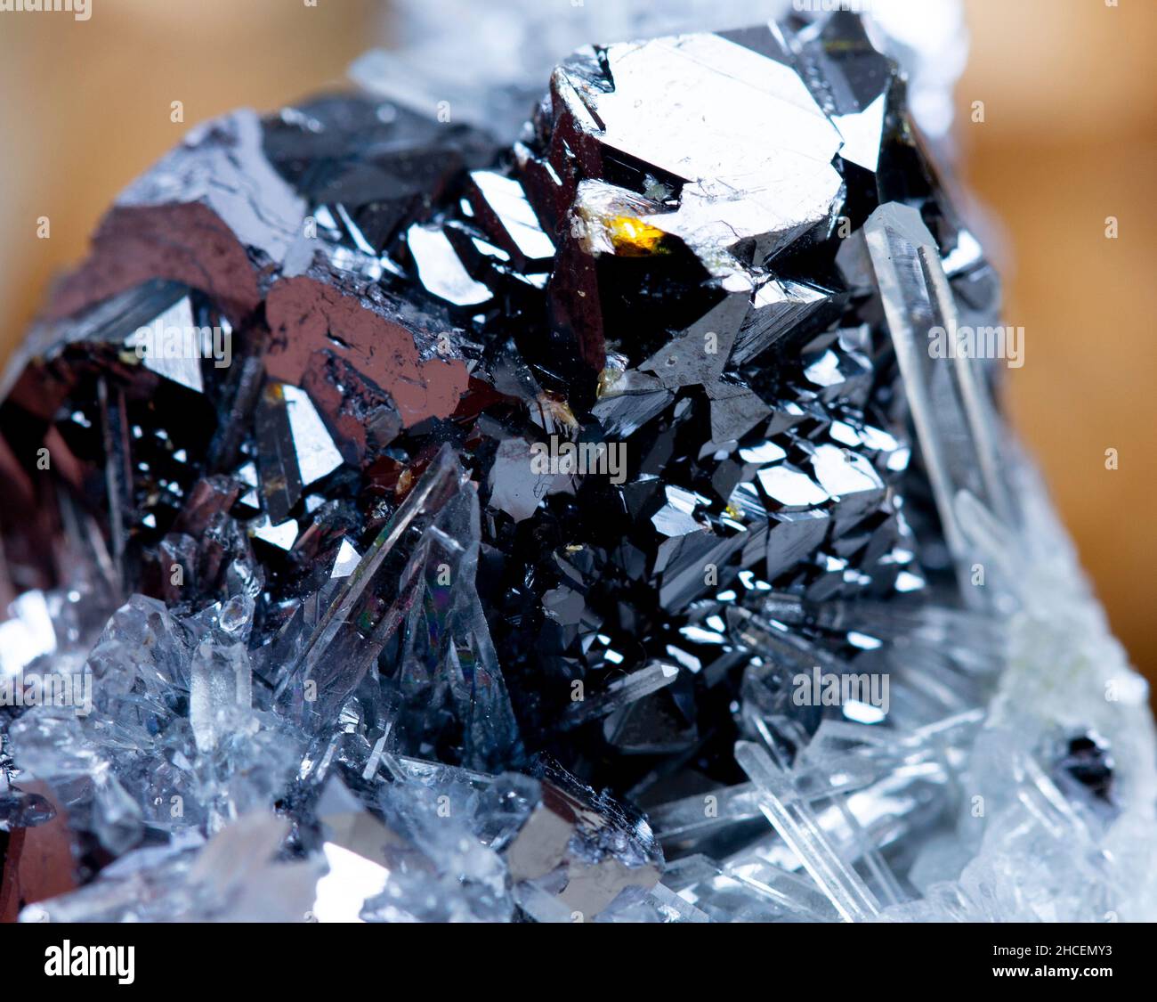 mineral specimen stone rock geology gem crystal Stock Photo - Alamy