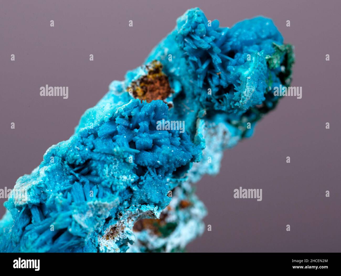 Chrysocolla, mineral specimen stone rock geology gem crystal Stock ...